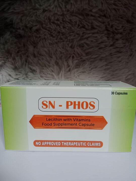 SN Phos capsules 30 capsules per box | Lazada PH