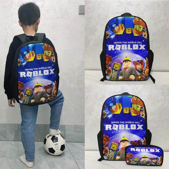 Minecraft Kids Bag Roblox Bag for Kids Boys Girls Grade 1 2 3 School ...