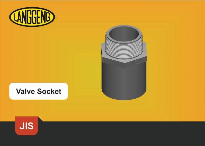 Valve Socket JIS-AW 1-1/2" / Fitting PVC | Lazada Indonesia