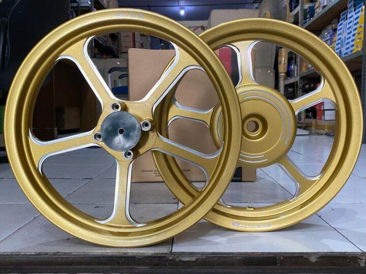 VELG PELEG V ROSSI VENOM SERIES VENOM MERCURI BALOK LIMA PNP MOTOR MATIC HONDA BEAT SCOOPY GENIO ...