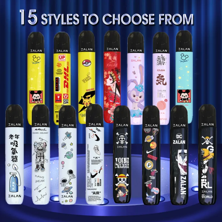 ZALAN Vaper original set Zalan R5 infinite device with 4 zalan R5 ...