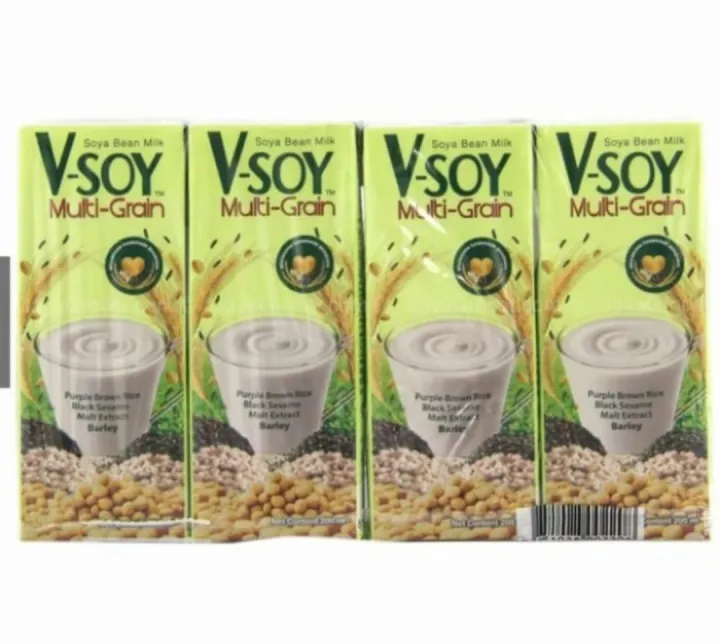Vsoy Multigrain 200ml 1 dus isi 48 pcs | Lazada Indonesia