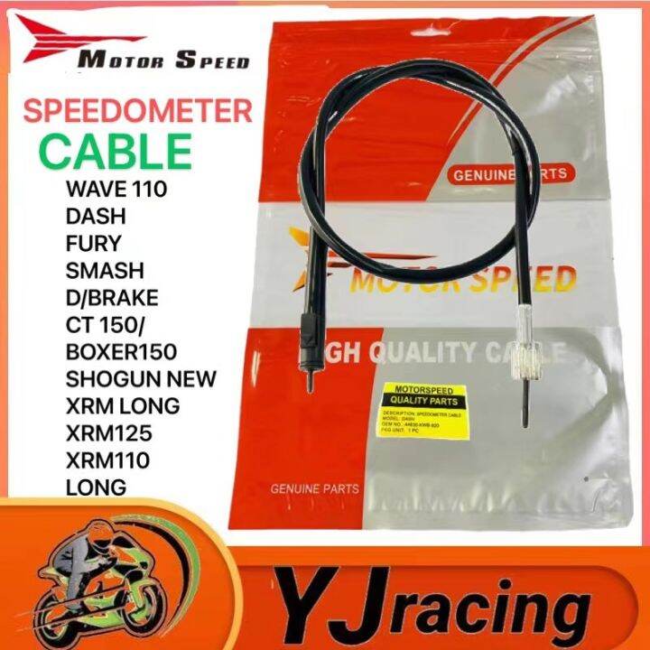 Speedometer Cable Motor Speed For motorcycle Wave 110 DASH Fury CT150 ...