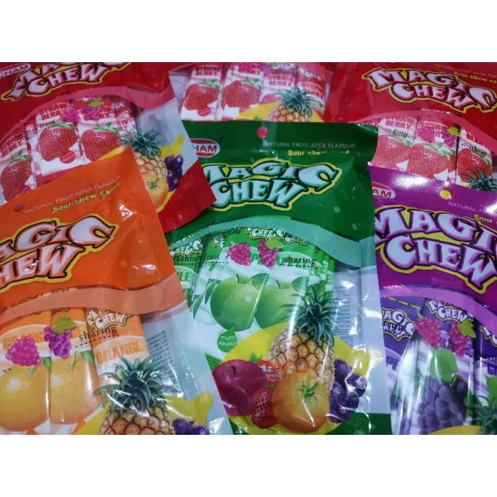 magic chew chewy candy sold per pack 24pcs inside | Lazada PH