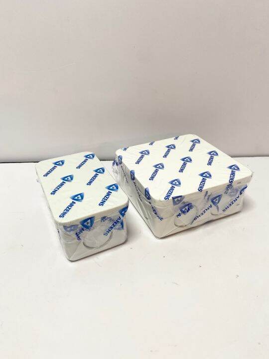 กล่องแยกสาย Plastic Electrical Junction Box บล็อกแยกสาย 2x4 4x4 สีขาว ...