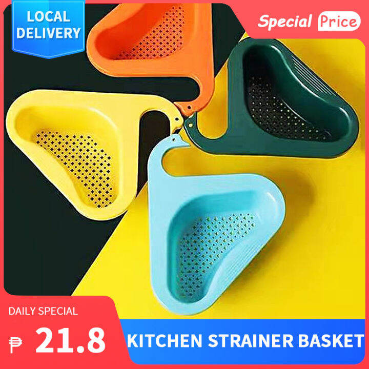 Creative Sink Corner Strainer Basket Filter Multi-purpose Kitchen Sink ...