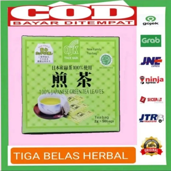 OSK TEH HIJAU JEPANG / JAPANESE GREEN TEA ORIGINAL | Lazada Indonesia