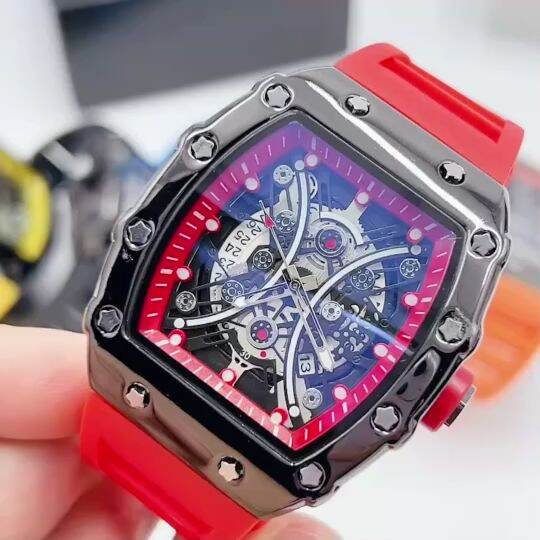 watchtime นาฬิกาข้อมือชาย แบรนด์แท้ ทรงหน้ารีชาต ราคาถูก พร้อมส่ง กัน ...