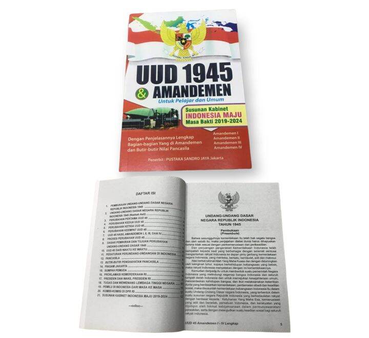buku UUD 1945 Besar | Lazada Indonesia