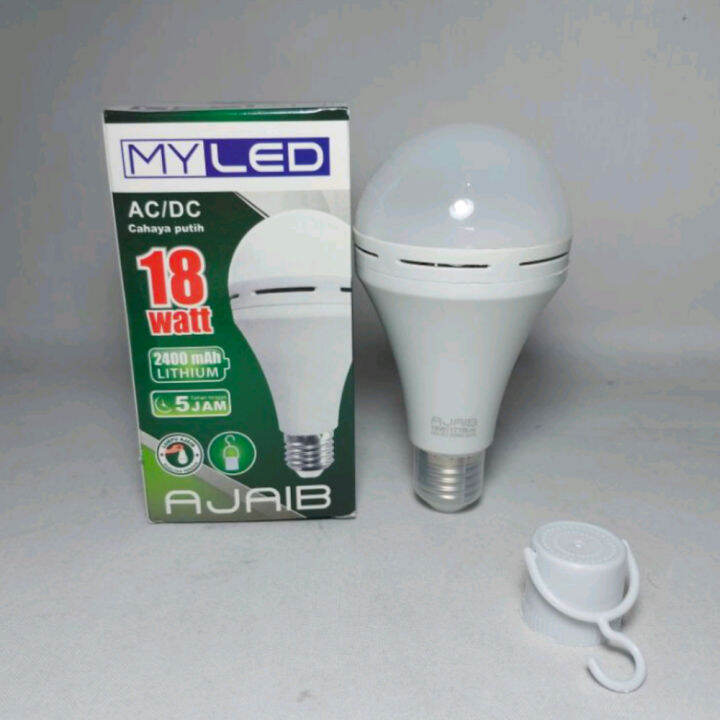 LAMPU MAGIC BOHLAM AJAIB MY LED 18 WATT,15 WATT,9 WATT NEON EMERGANCY ...