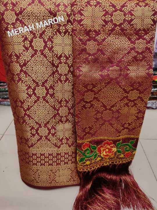 Songket Palembang songket mesin | Lazada Indonesia