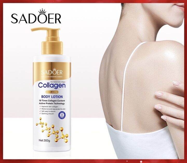 Sadoer Collagen firming series Body lotion 胶原蛋白润肤身体乳 | Lazada