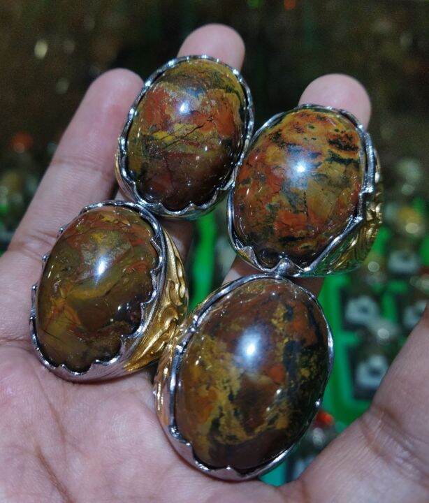 natural panca warna garut murmer ring titanium | Lazada Indonesia