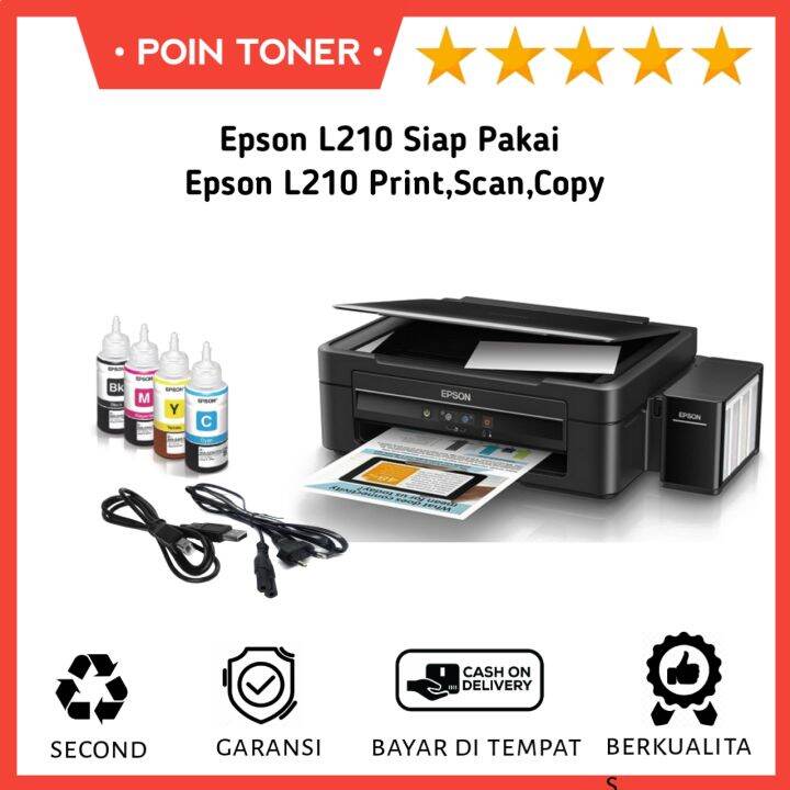 Printer Epson L210 All In One Siap pakai | Lazada Indonesia