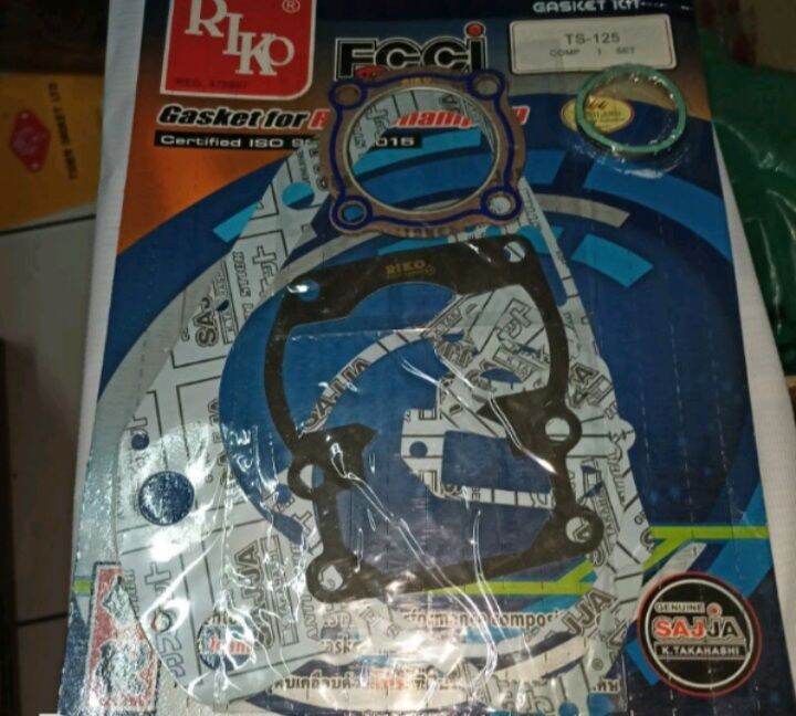PAKING FULLSET GASKET FULL SET SUZUKI TS125 TS 125 RIKO | Lazada Indonesia