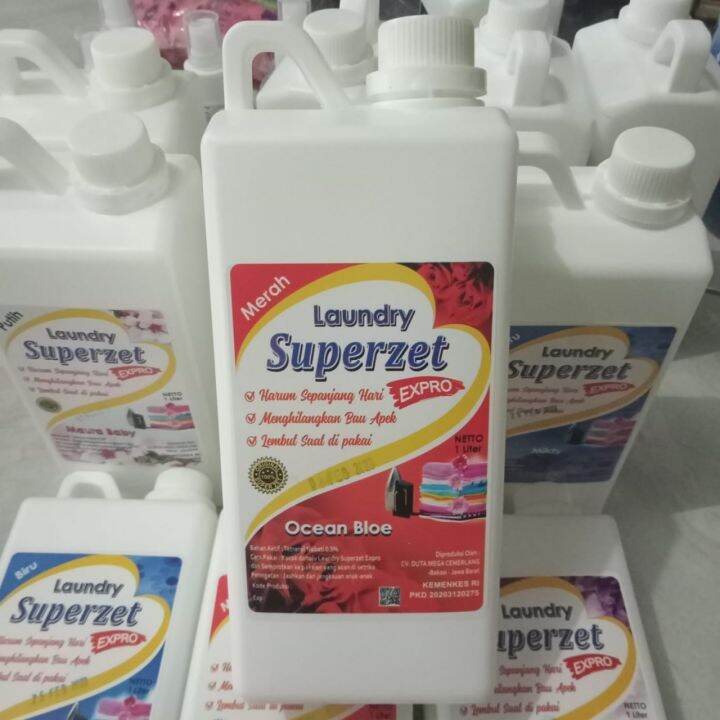 Superzet Super Zet Pewangi Parfum Laundry 1L | Lazada Indonesia