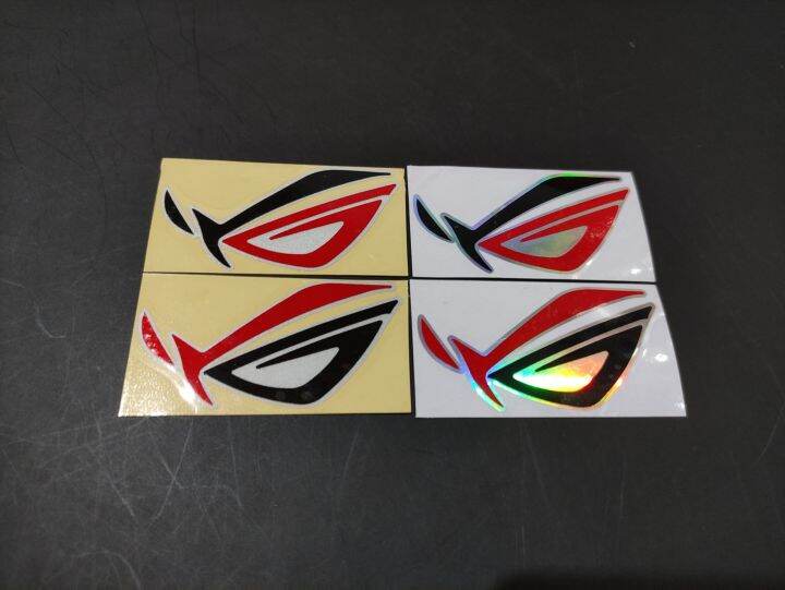 Stiker asus rog sticker logo rog viral acesoris variasi motor mobil ...
