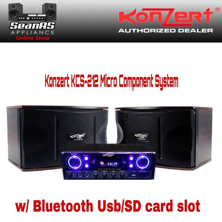 KONZERT KCS-212 original 💯 with Bluetooth, usb/sd card , fm radio and ...