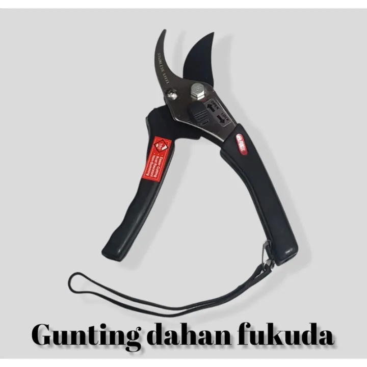 Gunting Dahan Fukuda ST-808- Gunting Ranting Stainless Tell | Lazada ...