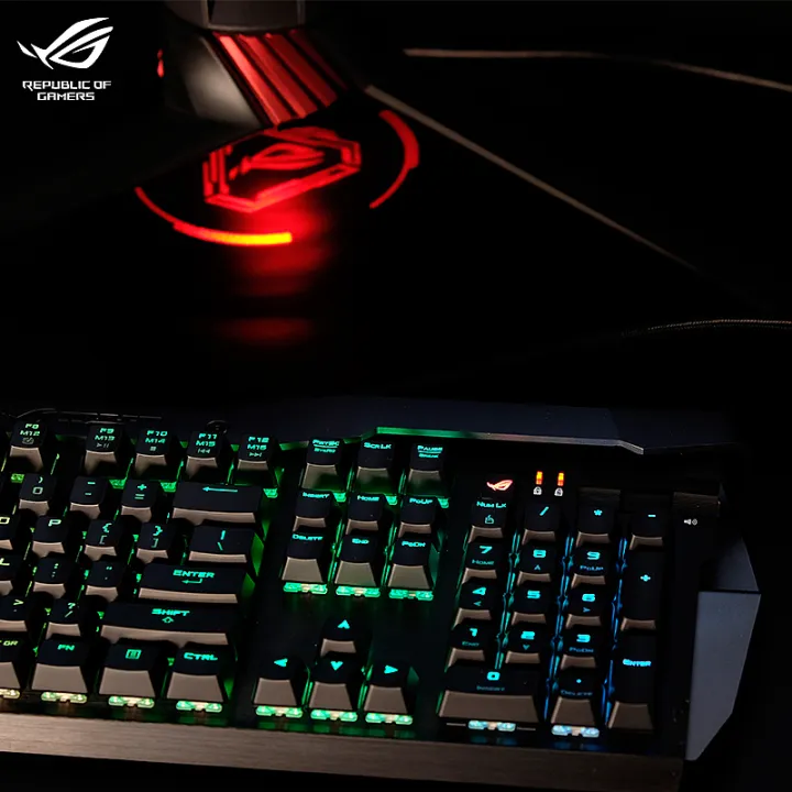 Rog Gk2000 Berserker RGB Wired Gaming Mechanical Keyboard Cherry Red ...
