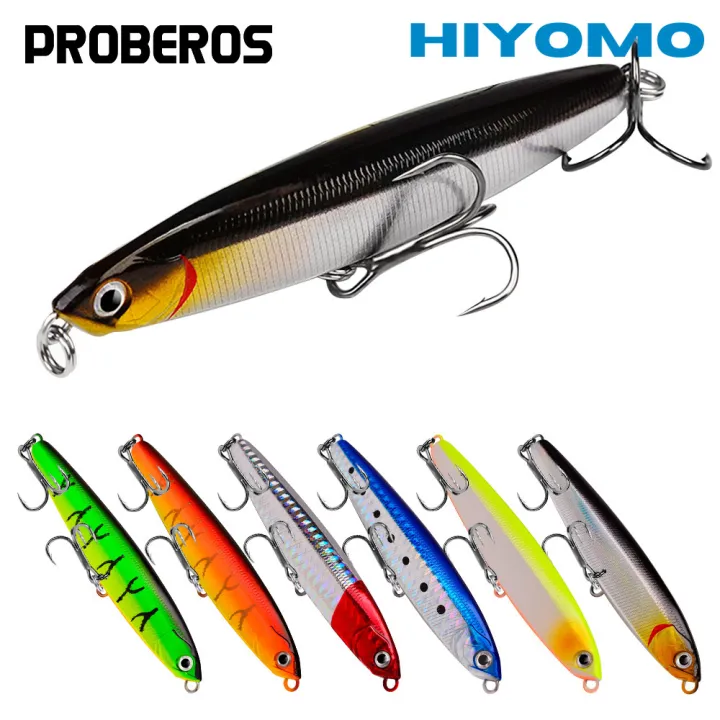 PROBEROS 1ชิ้นจมดินสอล่อตกปลา10/14/18/24กรัมยาวหล่อเบส T Rolling ล่อ ...