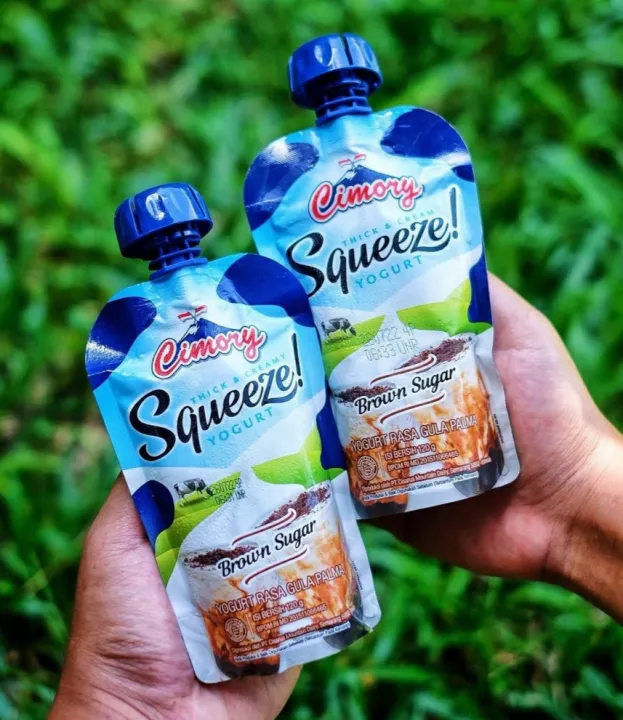 Squeeze cimory brown sugar 120g | Lazada Indonesia