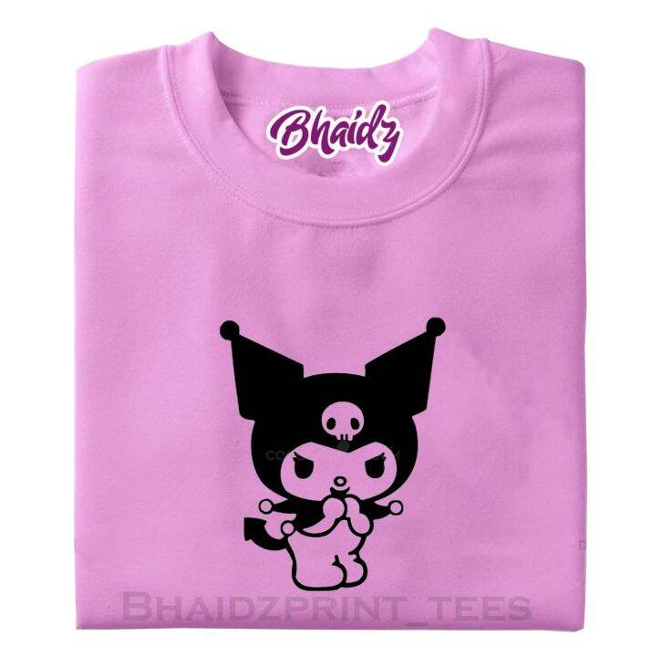 KUROMI GRAPHIC MINIMALIST TSHIRT DESIGN FOR KIDS AND LADIES | Lazada PH