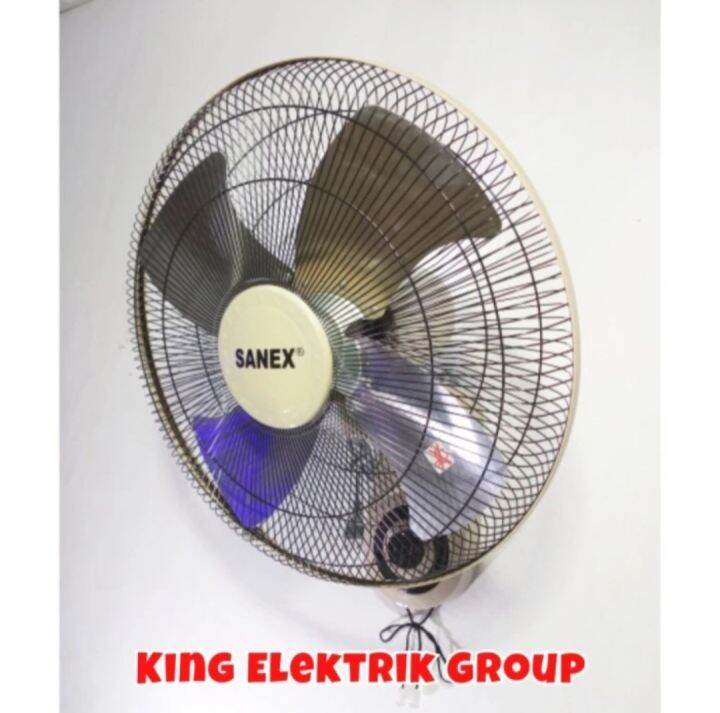Kipas Angin Dinding Tornado Besi Wall Fan Sanex 18 Inch fw1880/1878/1879 | Lazada Indonesia