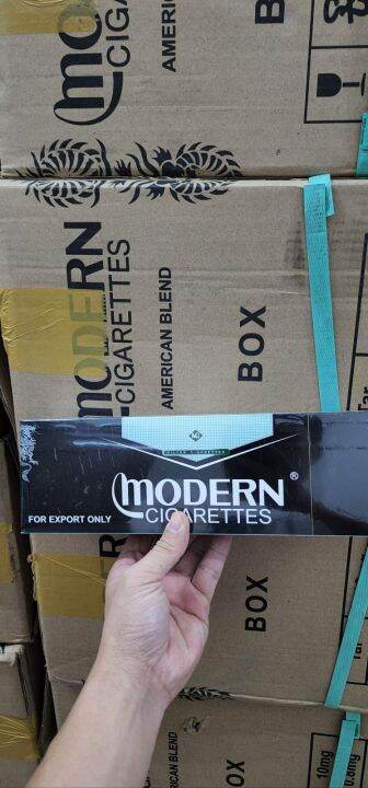 ORIGINAL MODERN BLACK MENTHOL AMERICAN BLEND / REAM CHOCOLATE, SNACKS ...