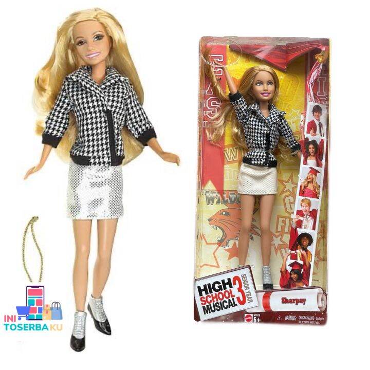 BARBIE DOLL HIGH SCHOOL MUSICAL SCHOOL SPIRIT SHARPAY - GABRIELLA ...