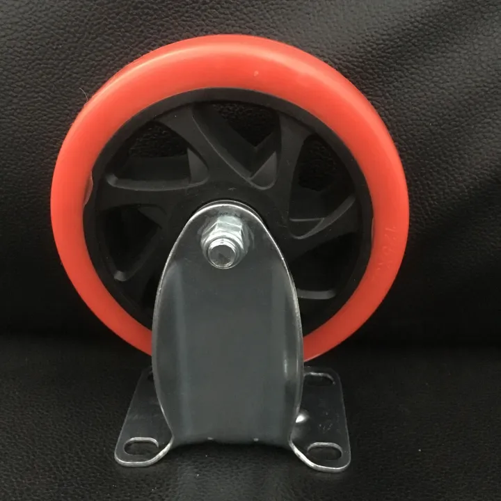 RODA TROLLEY TROLI PU 5 INCH TIPE MATI PER PCS | Lazada Indonesia