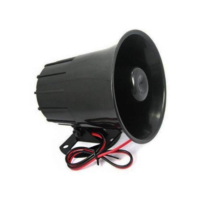 Sirine electronic 6 tone 20 watt daya DC 12 Volt speaker sirene patwal | Lazada Indonesia