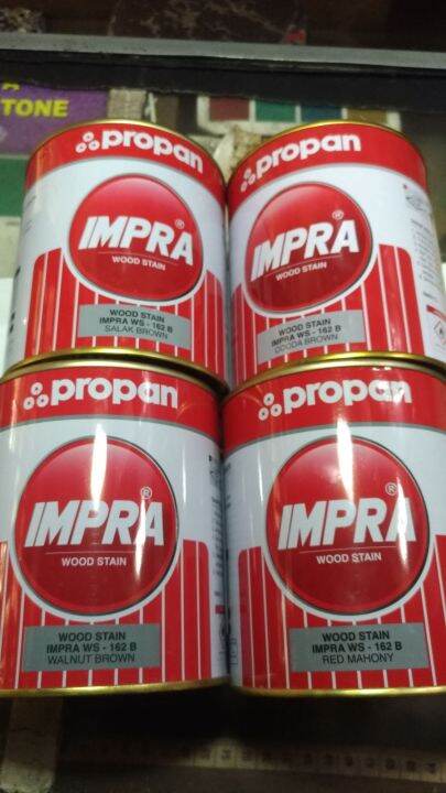 IMPRA WOOD STAIN IMPRA WS-162B COCOA BROWN 1KG | Lazada Indonesia