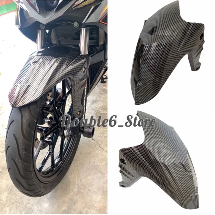 🔥Honda RS150 V1 V2 Front Mudguard Carbon🔥 | Lazada
