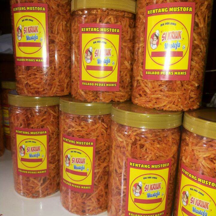 Kentang pengantin Kentang Mustofa 250 gram/kemasan toples | Lazada ...