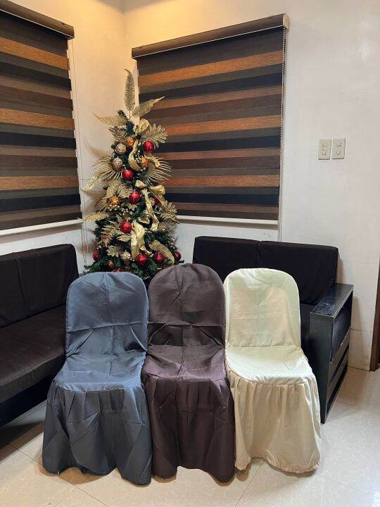 Monoblock Chair Cover | Good for all Events | Standard Size | Lazada PH