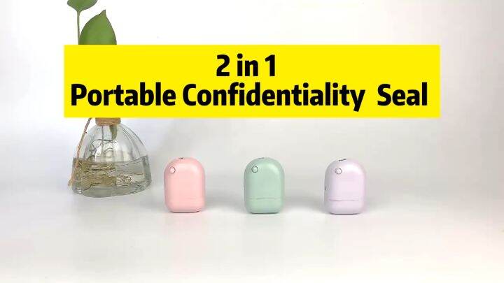 Security Stamp Stamp Roller Anti-Theft Protection ID Seal Smear Privacy ...