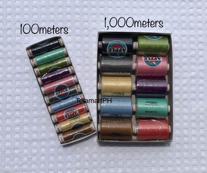 Apple Thread 1000m / 100m Tkt. 120 | Lazada PH