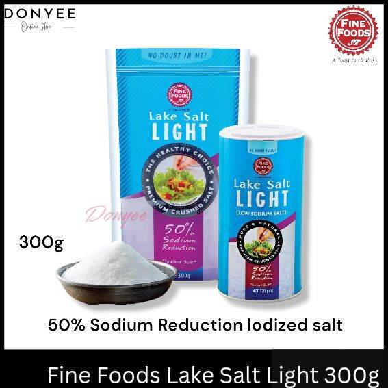 Fine Foods Lake Salt Light 300g | Lazada