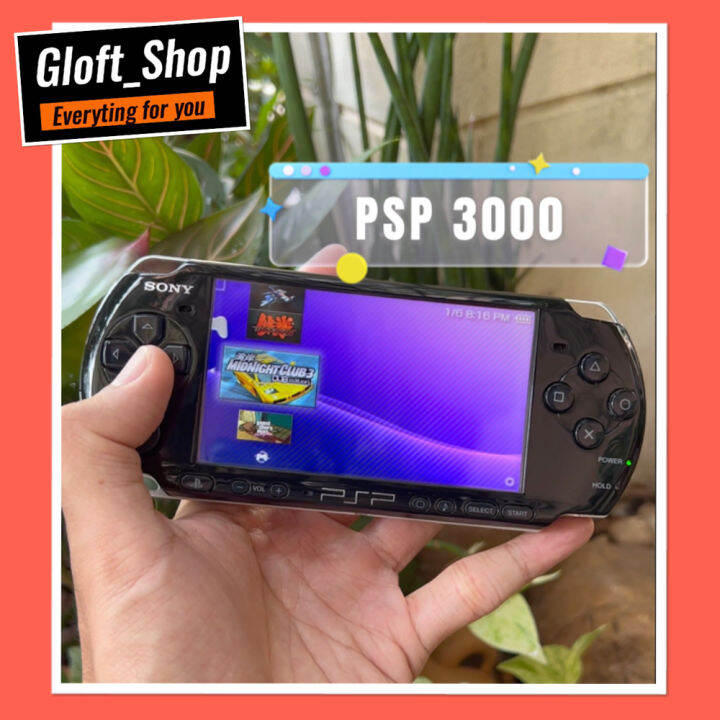 SONY PSP 3000 เครื่องแท้ + เมมโมรี่ 32GB ลงเกมให้เต็มความจุ พร้อมเล่น ...
