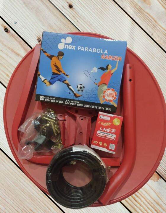 Paket parabola 45 cm reciver nex G2 | Lazada Indonesia