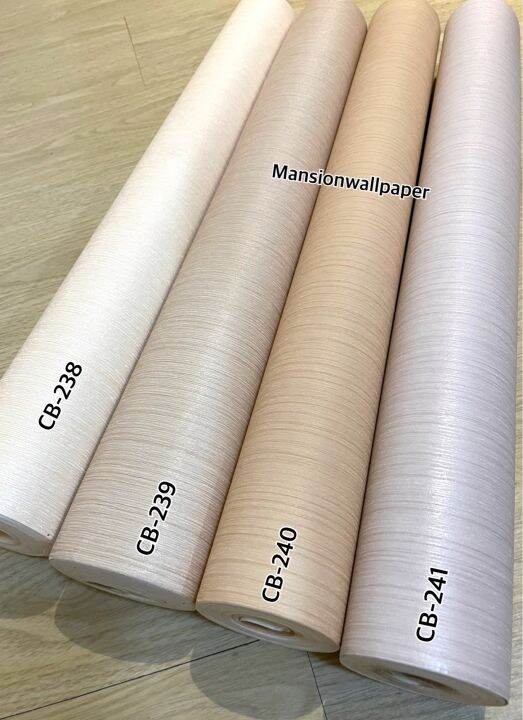 Wallpaper Dinding Polos Tekstur Garis Minimalis Simple | Lazada Indonesia