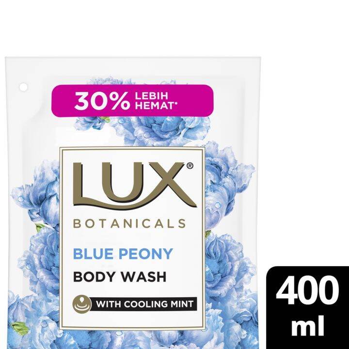 Lux body wash blue peony 400ml | Lazada Indonesia