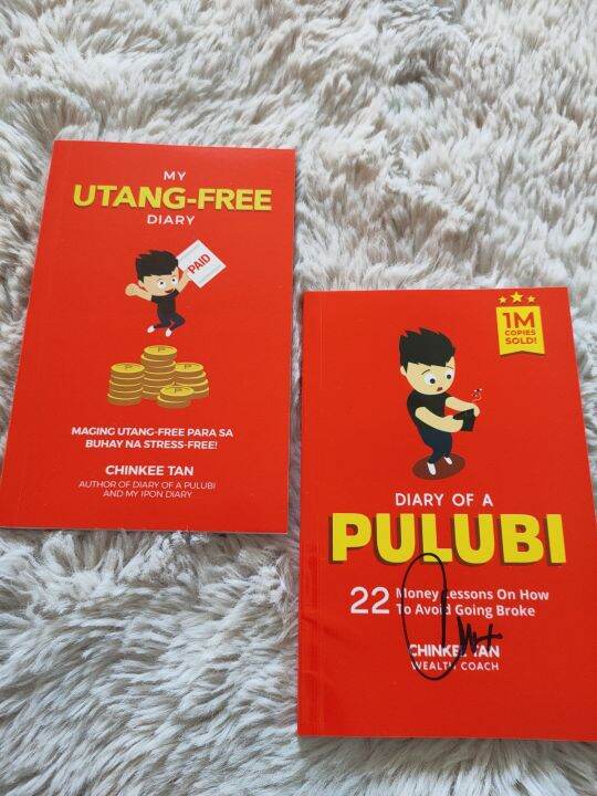 B1T1 Utang-Free Diary+Diary of a Pulubi By Chinkee Tan Self Help Year ...