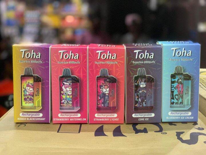 TOHA Superbox 8000 puffs | Lazada PH