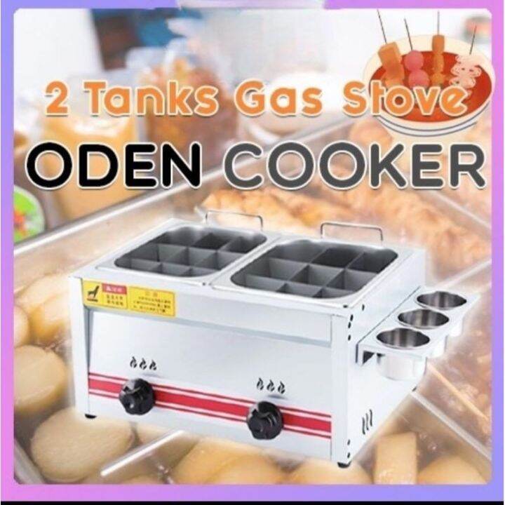 MD SINAR 16L Liters Stainless Steel Commercial Gas Oden Cooker ...