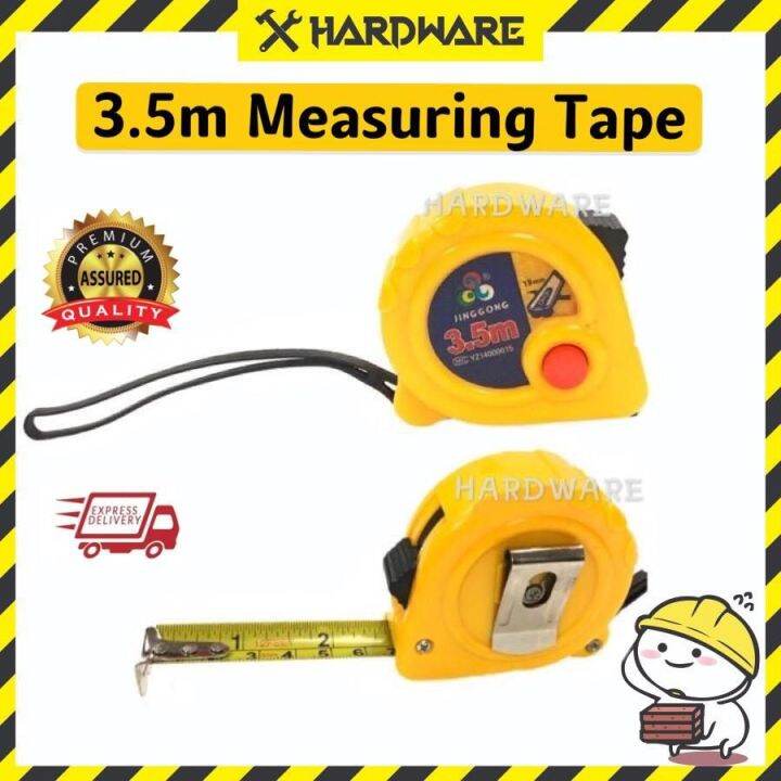 3.5m measuring tape/Tape measure/Measuring tape/Pita pengukur/Power ...