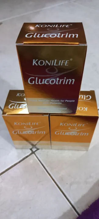 konilife glucotrim isi 30 kapsul | Lazada Indonesia