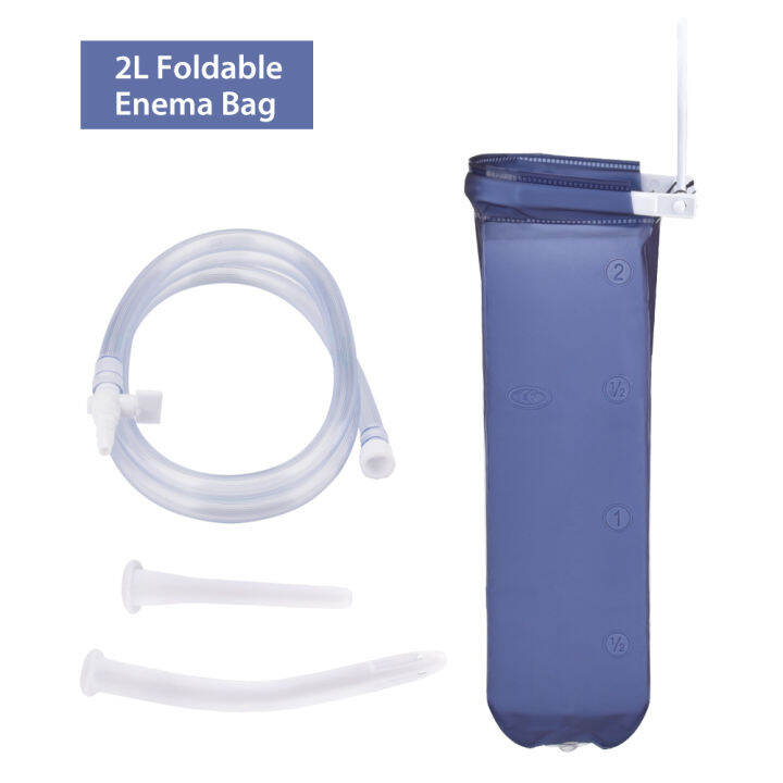 Dearbeauty 2L Protable Enema Bag Kit Reusable Vagin-als Washing ...