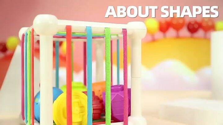 MALOTOYS - Sobebear Rainbow Cube Baby 2in1 Shape Sorter Games Shape 2 ...